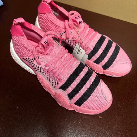 adidas | Shoes | Adidas Mens Pink Trae Young 2 Ie667 Lace Up Athletic ...